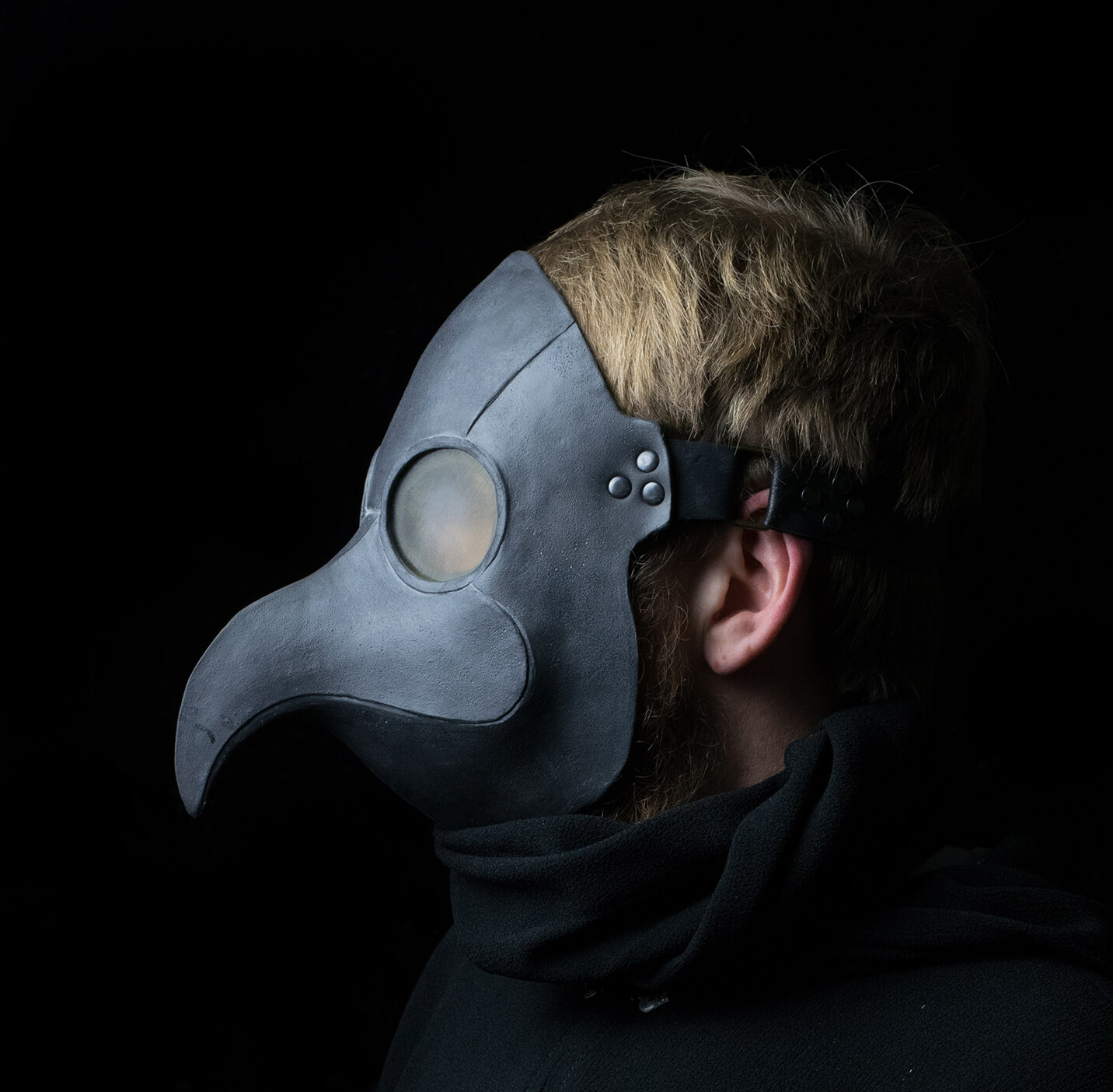 Phileas Plague Doctor Mask Black - Ministry of Masks
