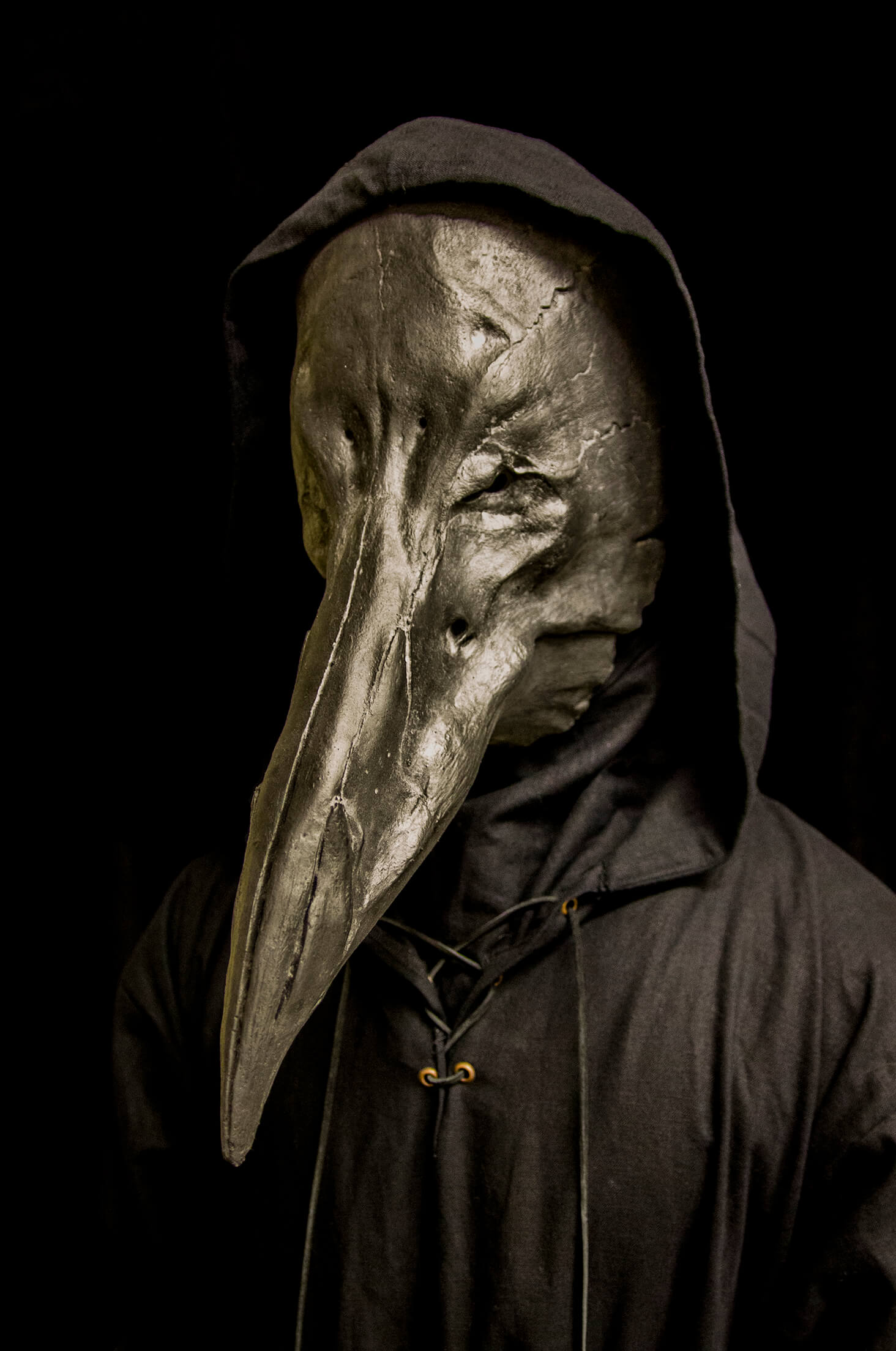 Reaper Plague Doctor Mask Black - Ministry of Masks